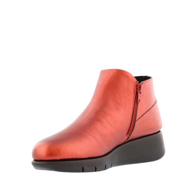 Saydo Sovra Bootie Satin Wine Metallic – shopcardinoshoes.com