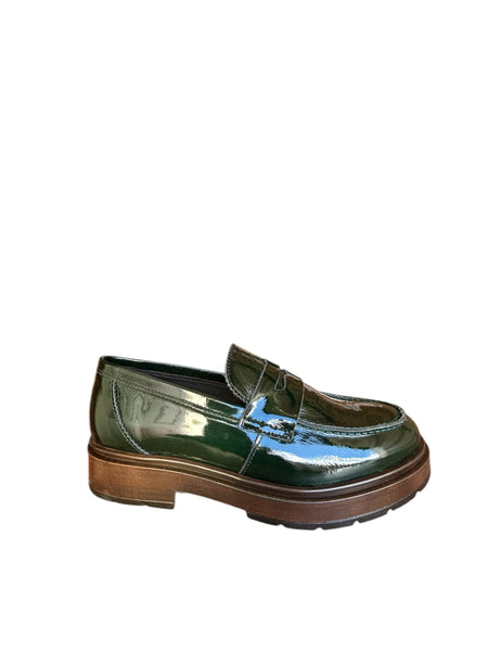 David Tyler E-145 - Forest Green Patent – shopcardinoshoes.com