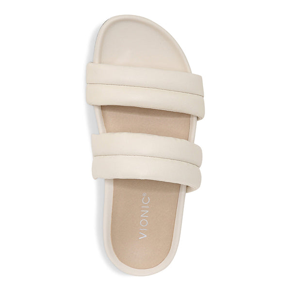 Vionic Mayla Slide Cream – shopcardinoshoes.com